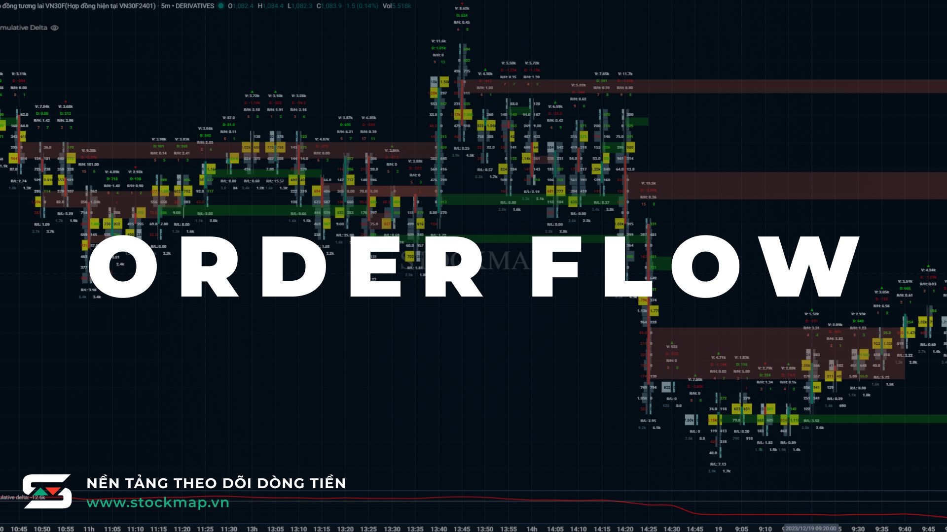 Theo dõi dòng tiền với Order Flow | Stockmap