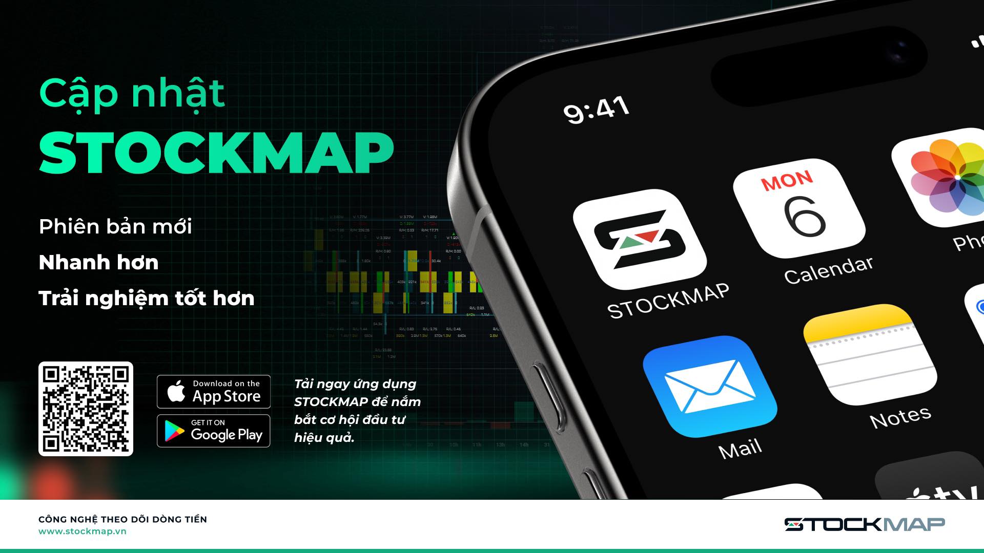 Bạn đang sử dụng phiên bản cũ của STOCKMAP? | Stockmap